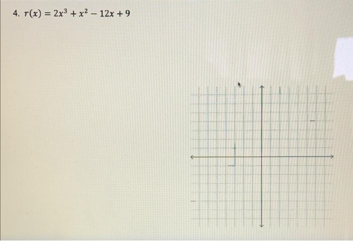 Solved Graph each of the following polynomial functions. | Chegg.com