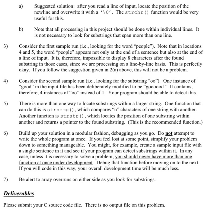 Solved Program 2-Detecting Substrings Introduction A very | Chegg.com