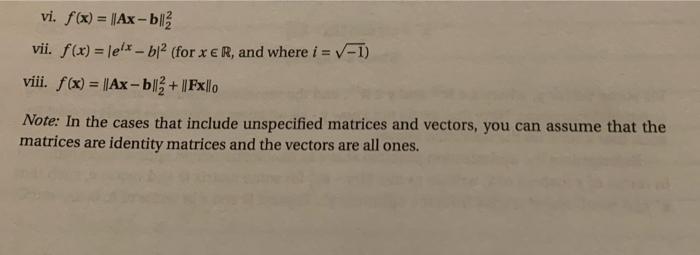 Solved which of the following functions are convex (i think | Chegg.com