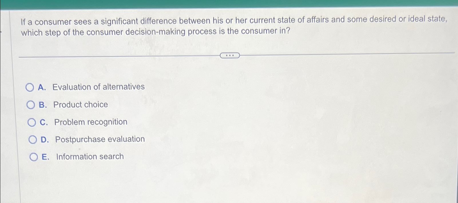 Solved If a consumer sees a significant difference between | Chegg.com
