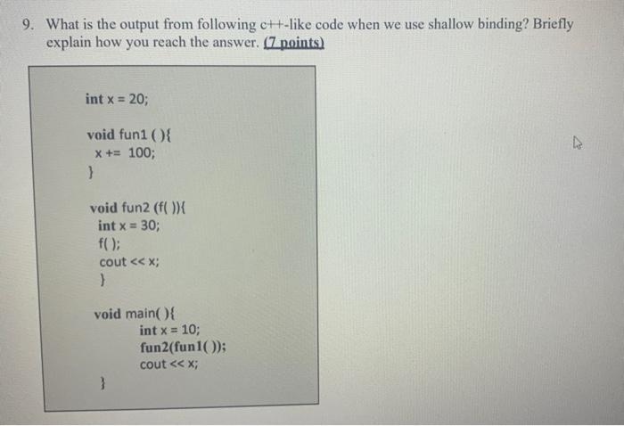 Solved 10. (10 points) Describe briefly below Perl code. if | Chegg.com