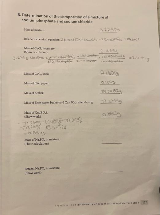 Solved Name Section WT Report Form: Experiment 9 | Chegg.com