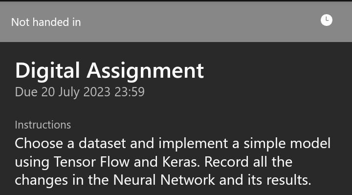 Solved Digital Assignment Due 20 July 2023 2359 