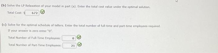 Solved After reviewing the solution to part (c), the bank | Chegg.com