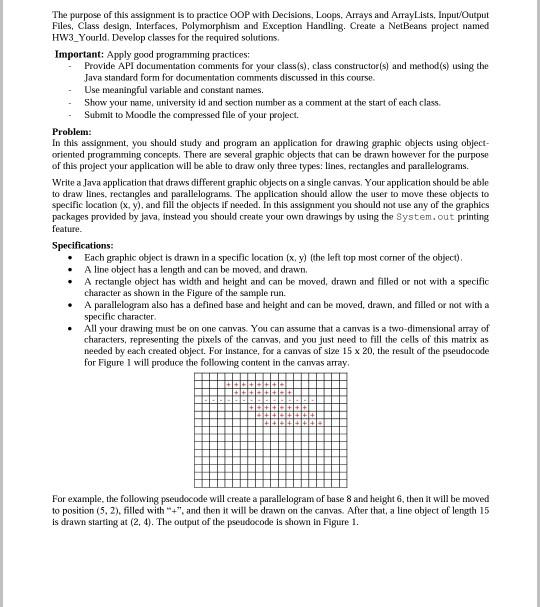 The purpose of this assignment is to practice OOP | Chegg.com