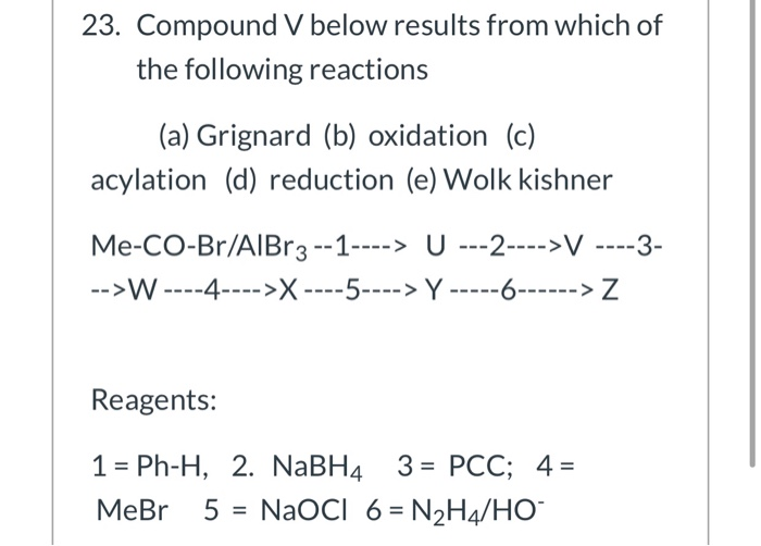 Solved 29 The conversion of cyclohexanone to 1- | Chegg.com
