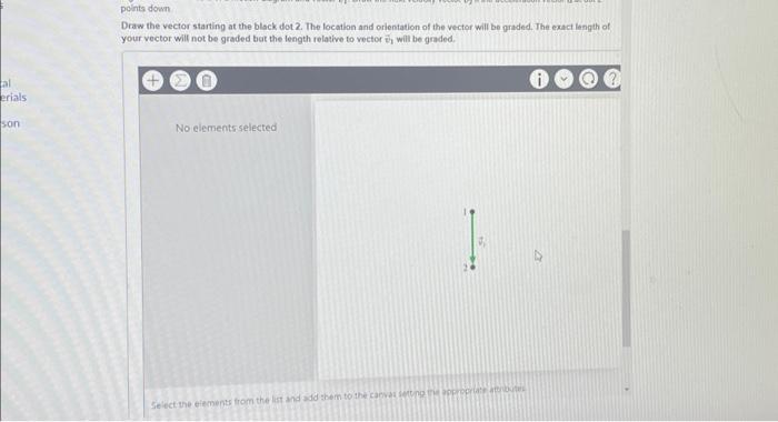 Solved The figure shows two dots of a motion diagram and | Chegg.com