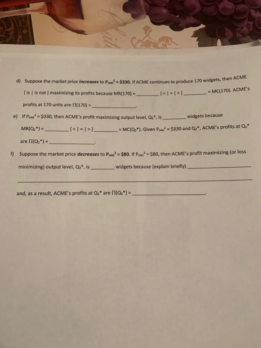 Solved 4. The table below gives coat data for ACME, inc., a | Chegg.com