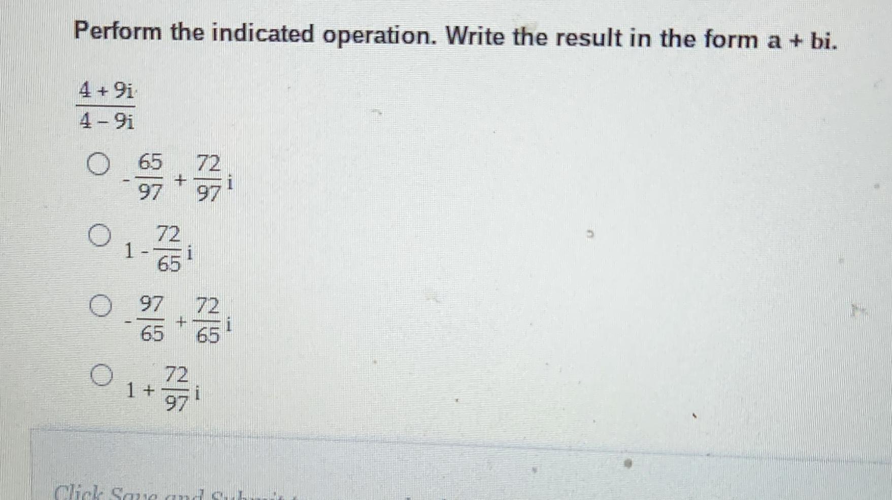 Solved Perform the indicated operation. Write the result in | Chegg.com