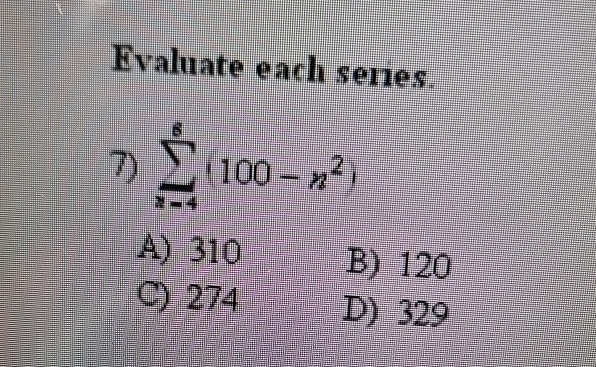 Solved Evaluate each | Chegg.com