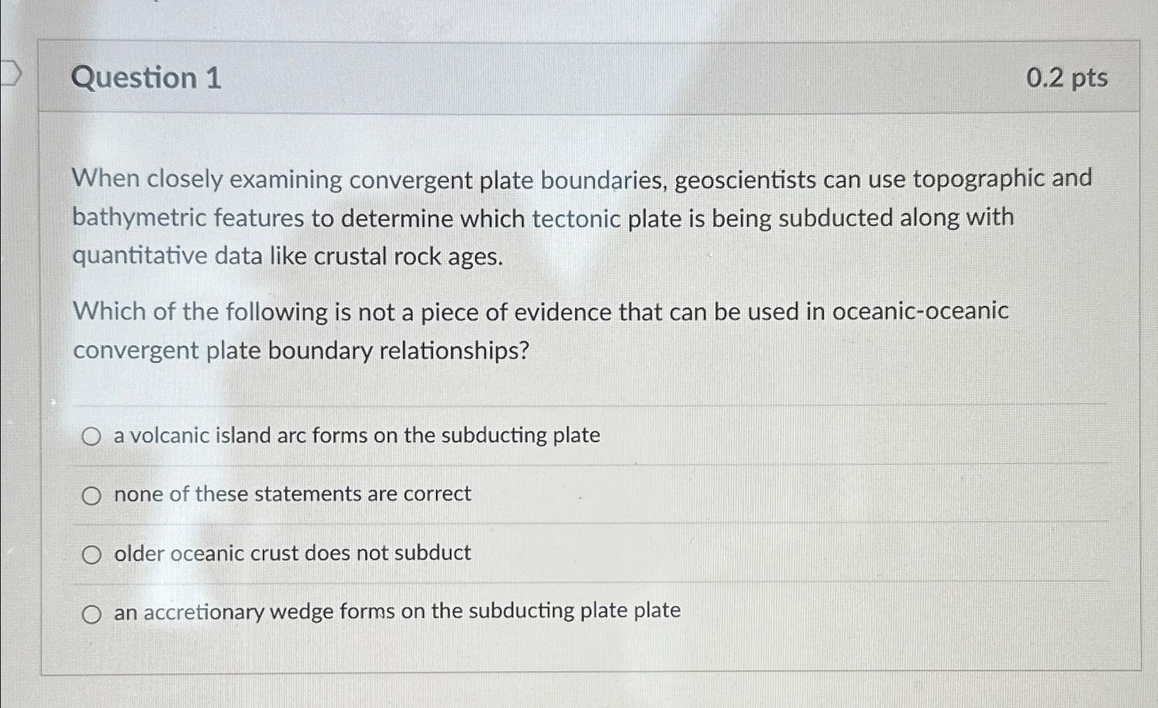 Solved Question 10.2ptsWhen closely examining convergent | Chegg.com