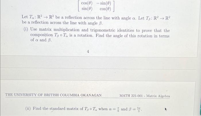 Solved 5. Let T:RP→Rn and R:Rn→Rm be two transformations. | Chegg.com