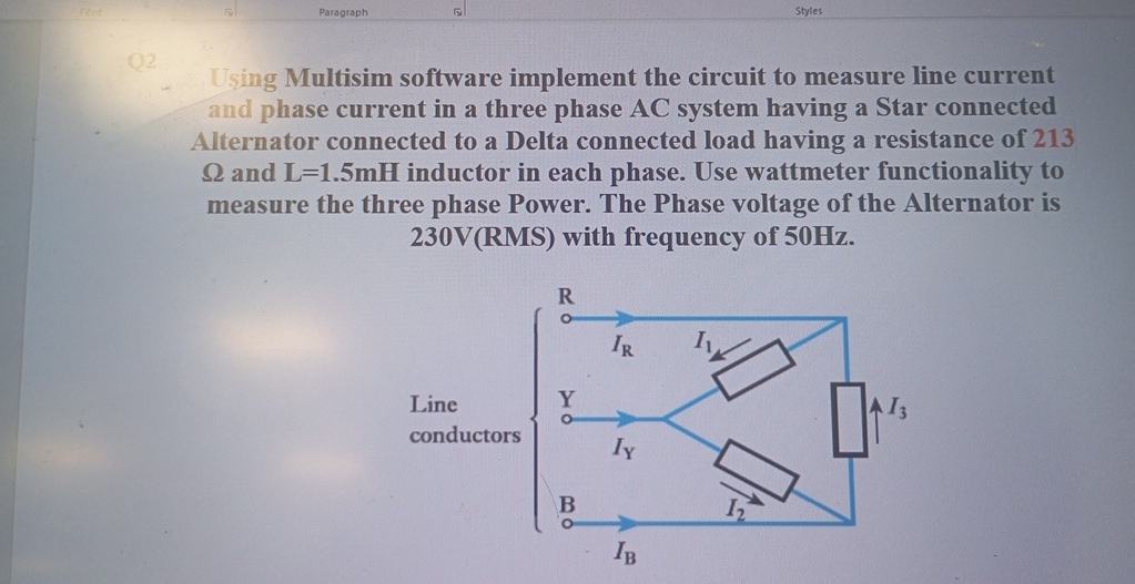 Using Multisim software implement the circuit to | Chegg.com Using Multisim software implement the circuit to | Chegg.com