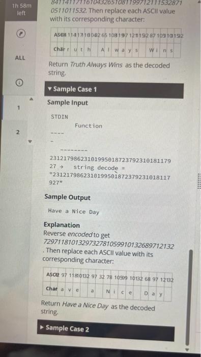 Solved Many simple encoding methods have been devised over | Chegg.com