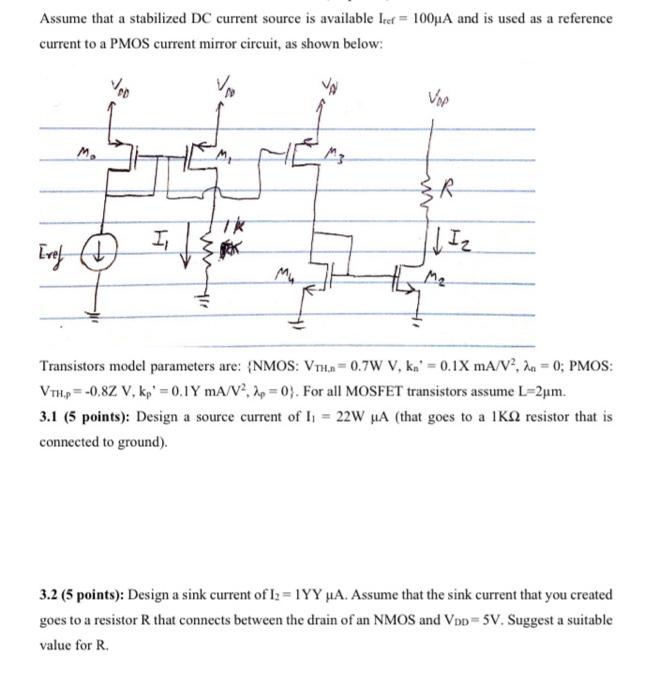 Solved Assume that a stabilized DC current source is | Chegg.com