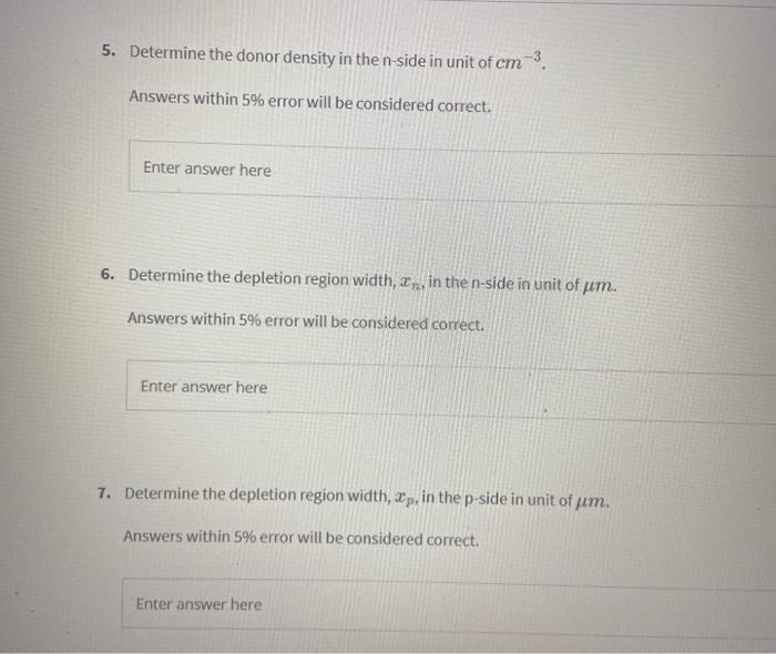 Solved Consider a step pn junction made of silicon. The | Chegg.com