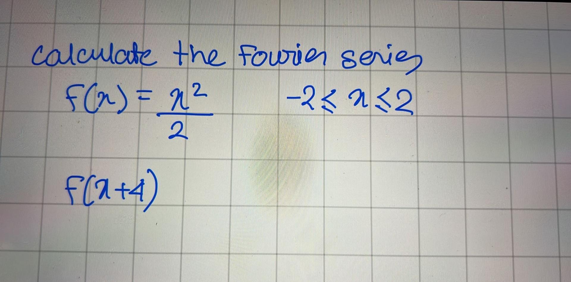 Solved F X 2x2−2⩽x⩽2 F X 4