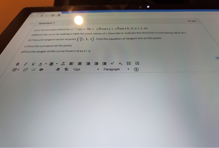 Solved che (6) - 7+ + 2OSES Some curve by mala table for | Chegg.com