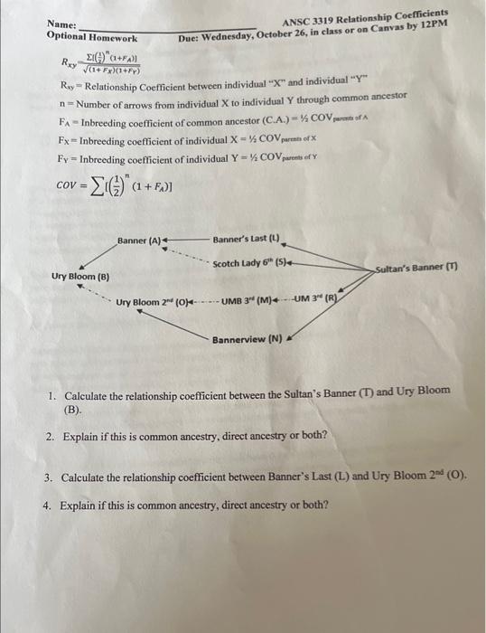 Solved Rxy= Relationship Coefficient between individual " X | Chegg.com