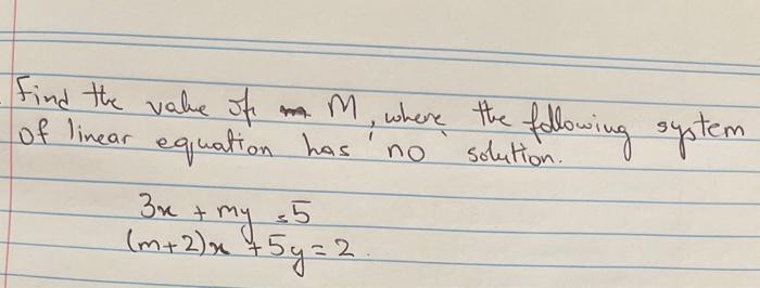 Solved Q1) Using row operations, solve the following system | Chegg.com