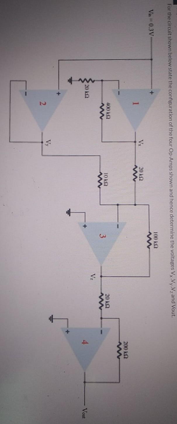 Solved For The Circult Shown Below State The Configuration