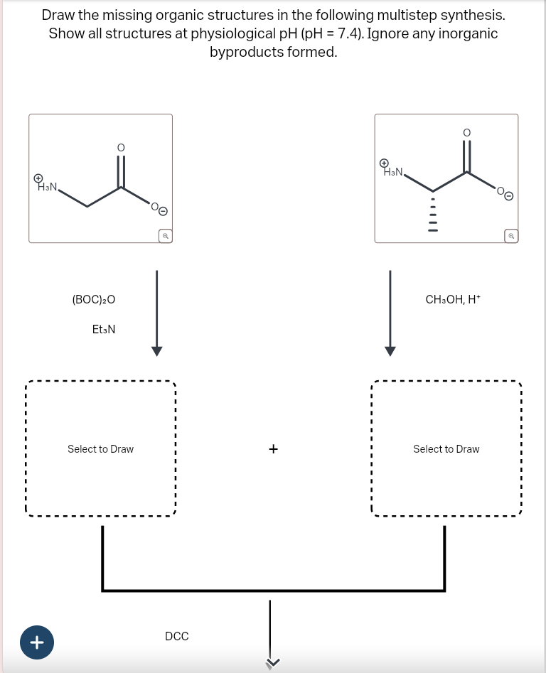 Draw the missing organic structures in the following | Chegg.com