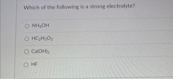 Solved Consider the following reaction: HF+H2O→F−+H3O+ Which | Chegg.com