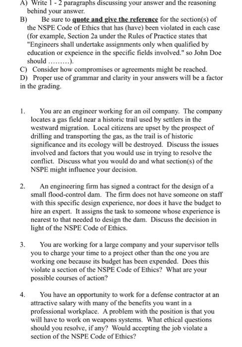 A) Write 1 - 2 paragraphs discussing your answer and | Chegg.com