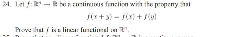 Solved 4. Let f:Rn→R be a continuous function with the | Chegg.com
