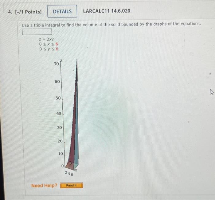 Solved Evaluate the iterated integral. | Chegg.com
