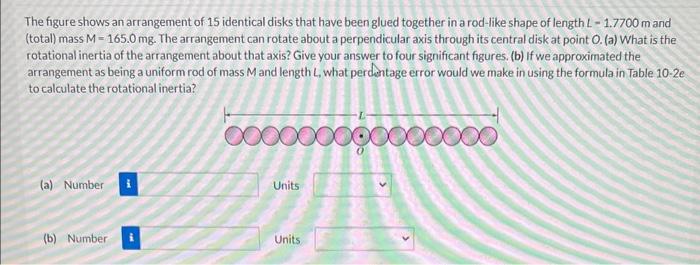Solved The figure shows an arrangement of 15 identical disks | Chegg.com