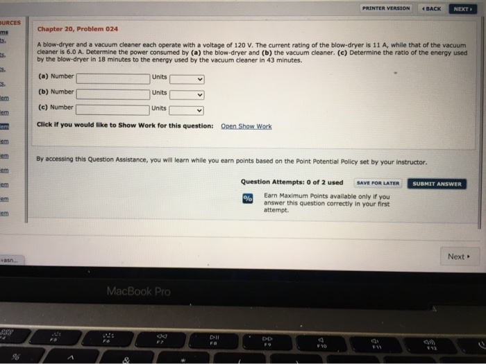 Solved PRINTER VERSION « BACK NEXT URCES ms ts. Chapter 20, | Chegg.com
