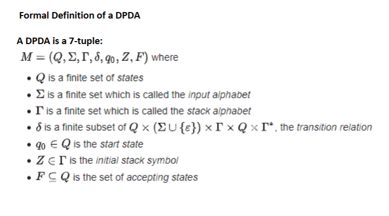 Solved Create a PDA for {a^mb^n | 0