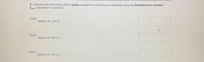 Solved Part I Data Summary (1pt) Battery th: Anode | Chegg.com