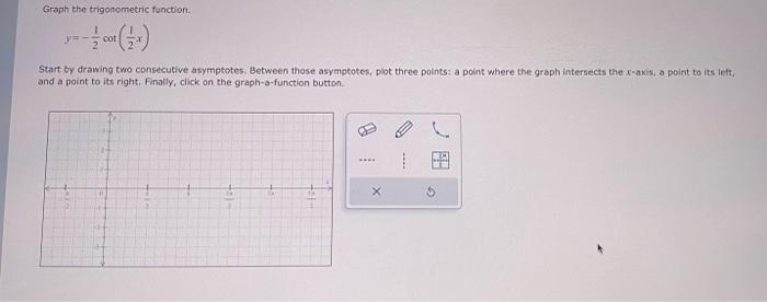 Solved Groph the trigonometric fubction. y=−31sec(32x)Graph | Chegg.com