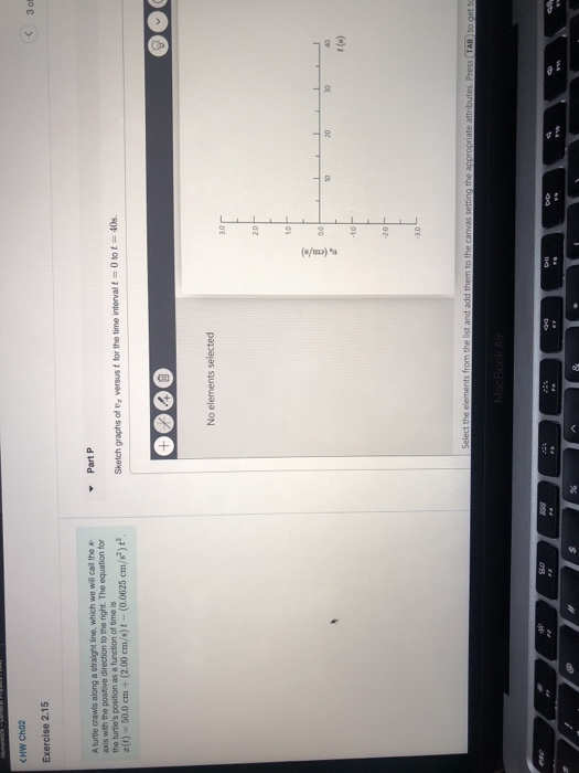 Solved Parto A turtle crawls along a straight line, which we | Chegg.com
