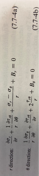 Find Sigma A and Sigma B using equations 7.7-4a and | Chegg.com