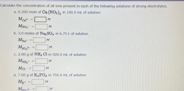 Solved A solution is made by dissolving 20 g of ammonium | Chegg.com