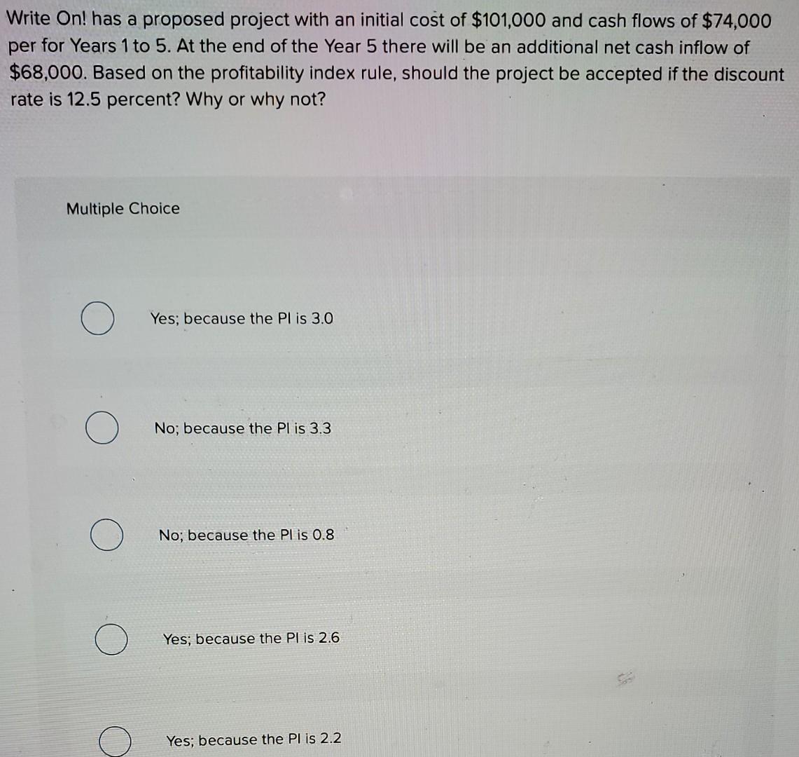 Solved Assume a firm accepts a positive net present value | Chegg.com