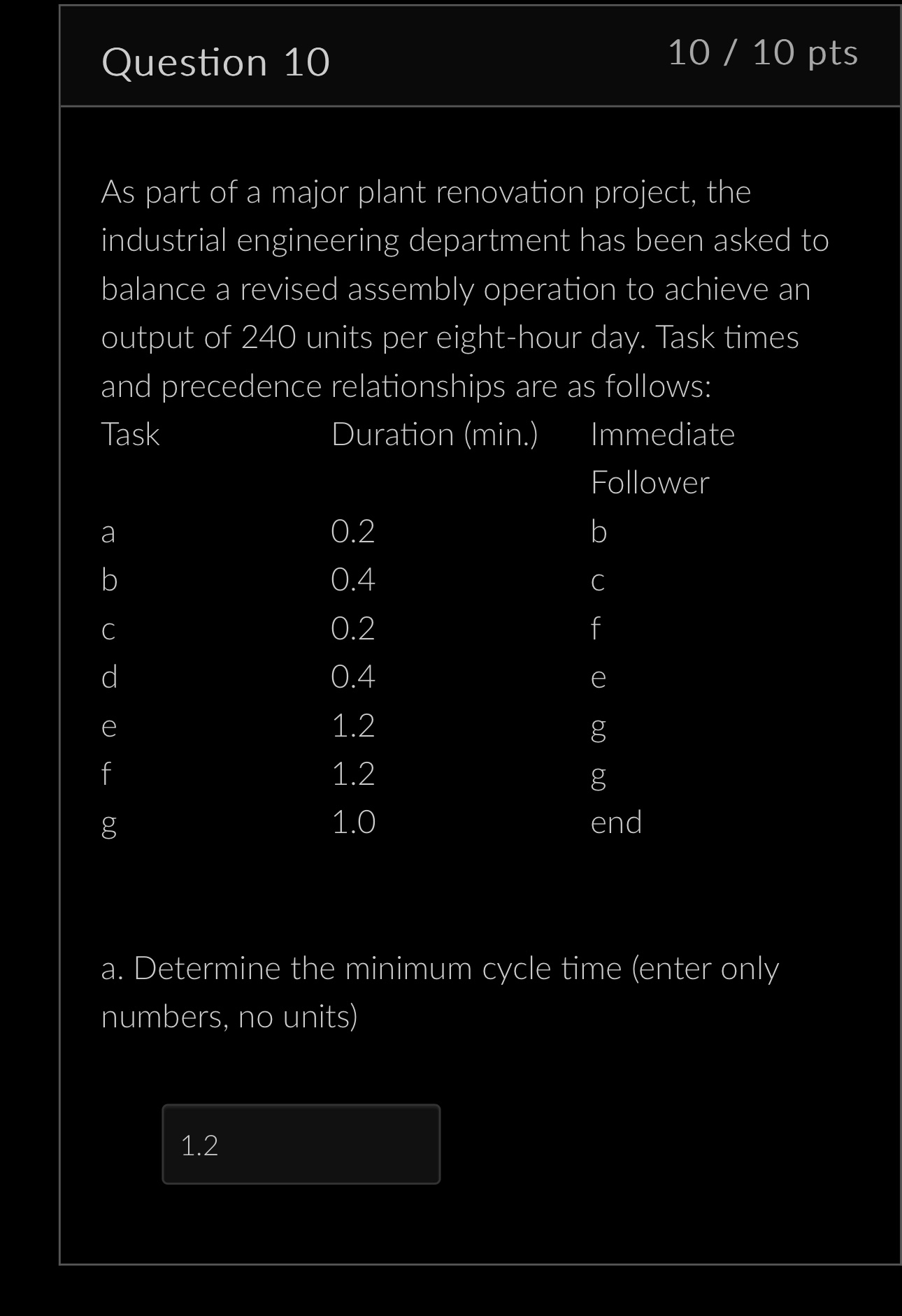 Solved How to solve Question 10As part of a major plant | Chegg.com