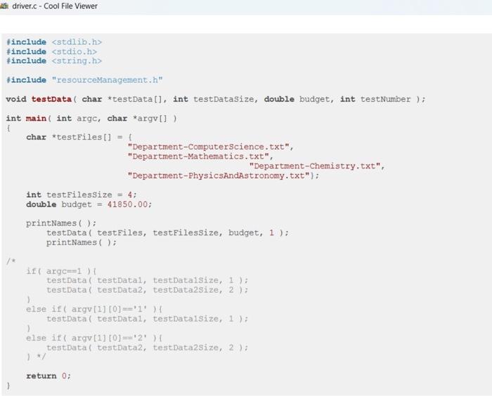 Solved Please help me write an algorithm in C language that | Chegg.com