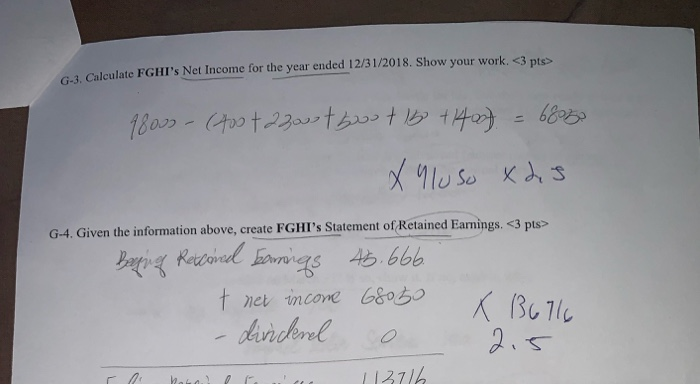Solved General questions Gol FGHI Corp's Trial Balance is | Chegg.com