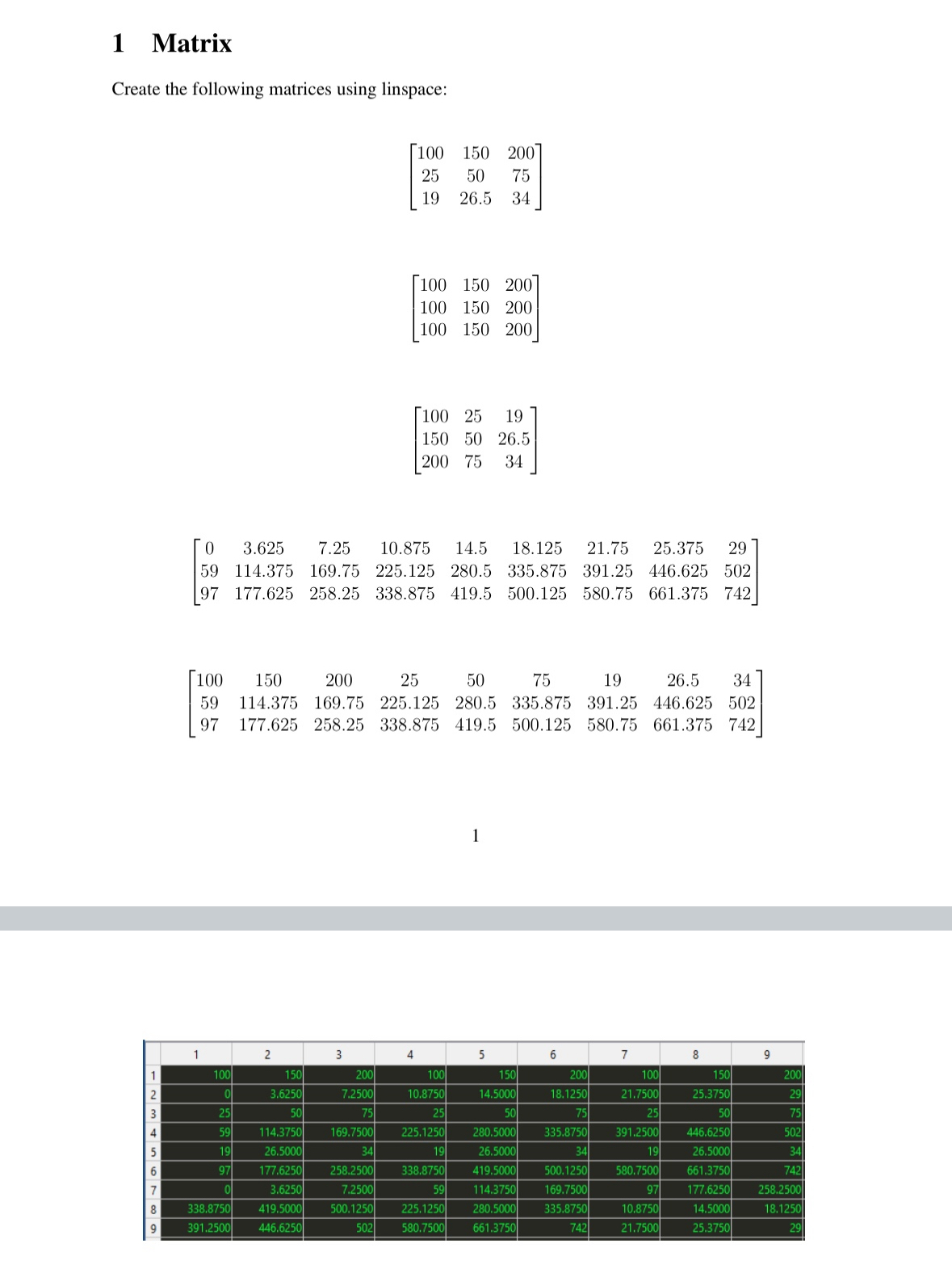 Use matlab, this is all one problem, please make all | Chegg.com