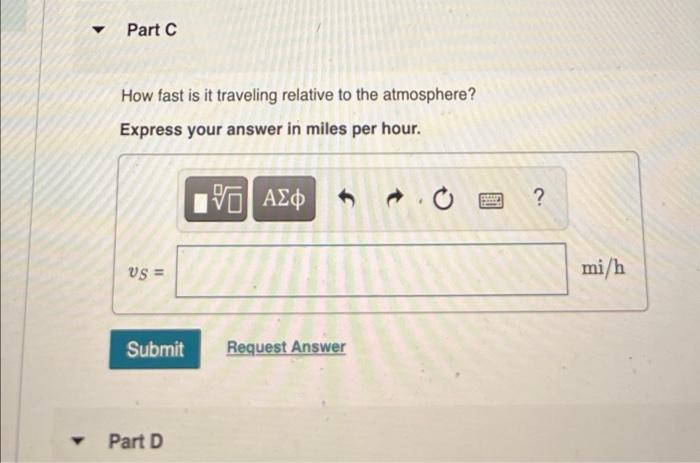 Solved The shock-wave cone created by the space shuttle at | Chegg.com