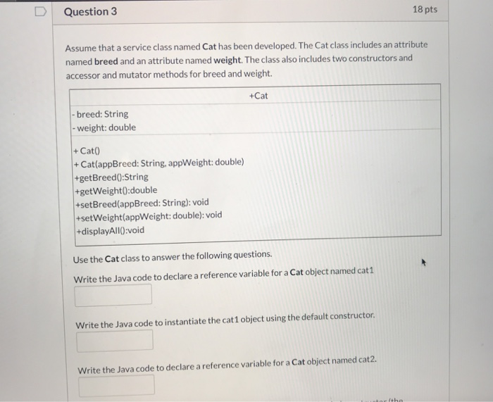 Solved This is a question that is intended to test your | Chegg.com