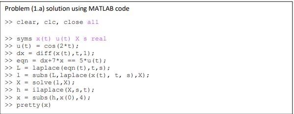 Solved 1) Solve the following deferential equations using | Chegg.com