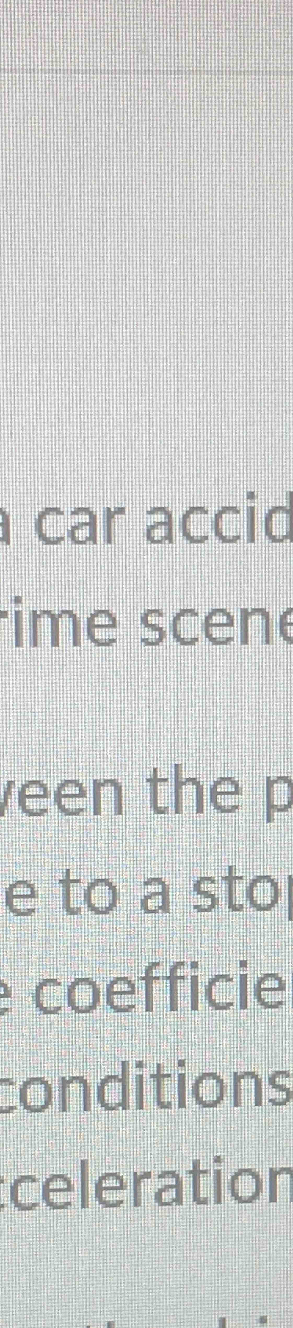car accio-ime scenreen thee to a | Chegg.com