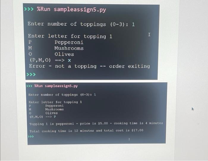 Solved please solve in python please. Assignment 5- Loops | Chegg.com