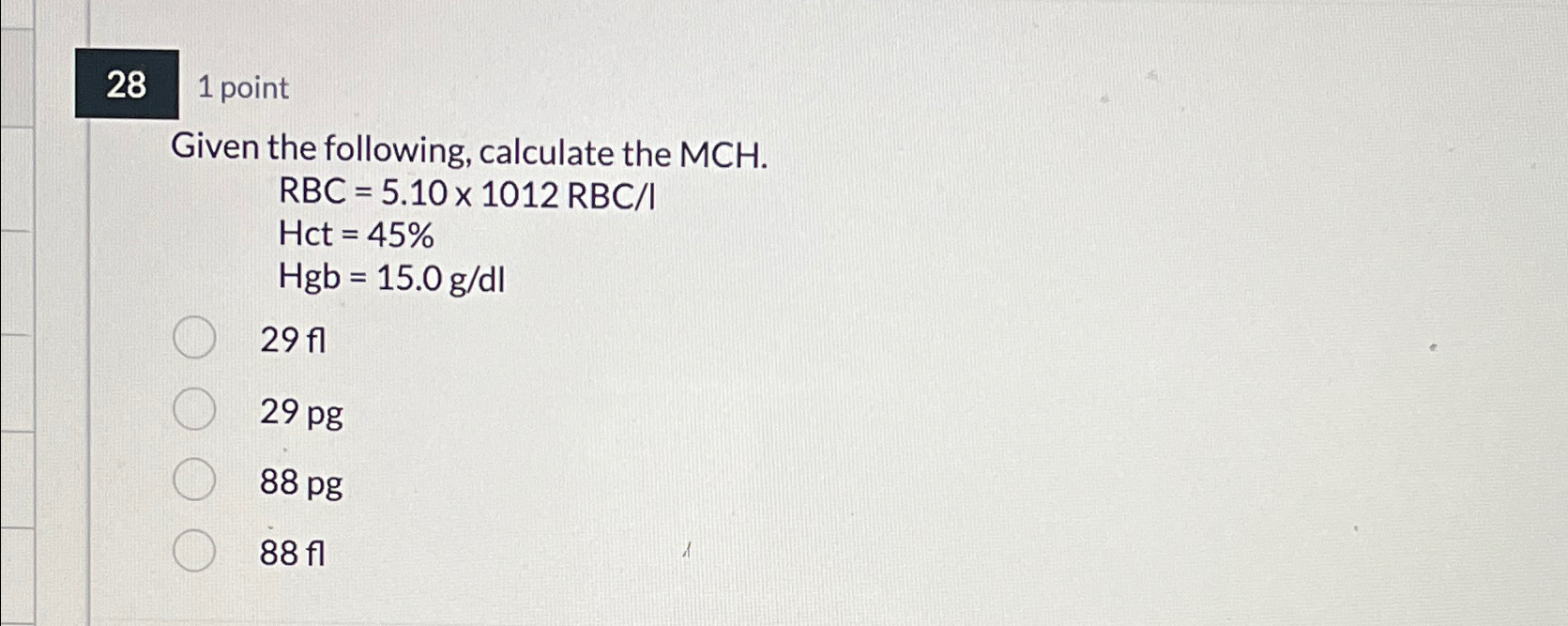 Solved 281 ﻿pointGiven the following, calculate the | Chegg.com