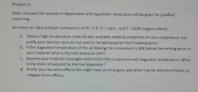 Solved Problem 4Note: only part (b) ﻿requires in-depth work | Chegg.com